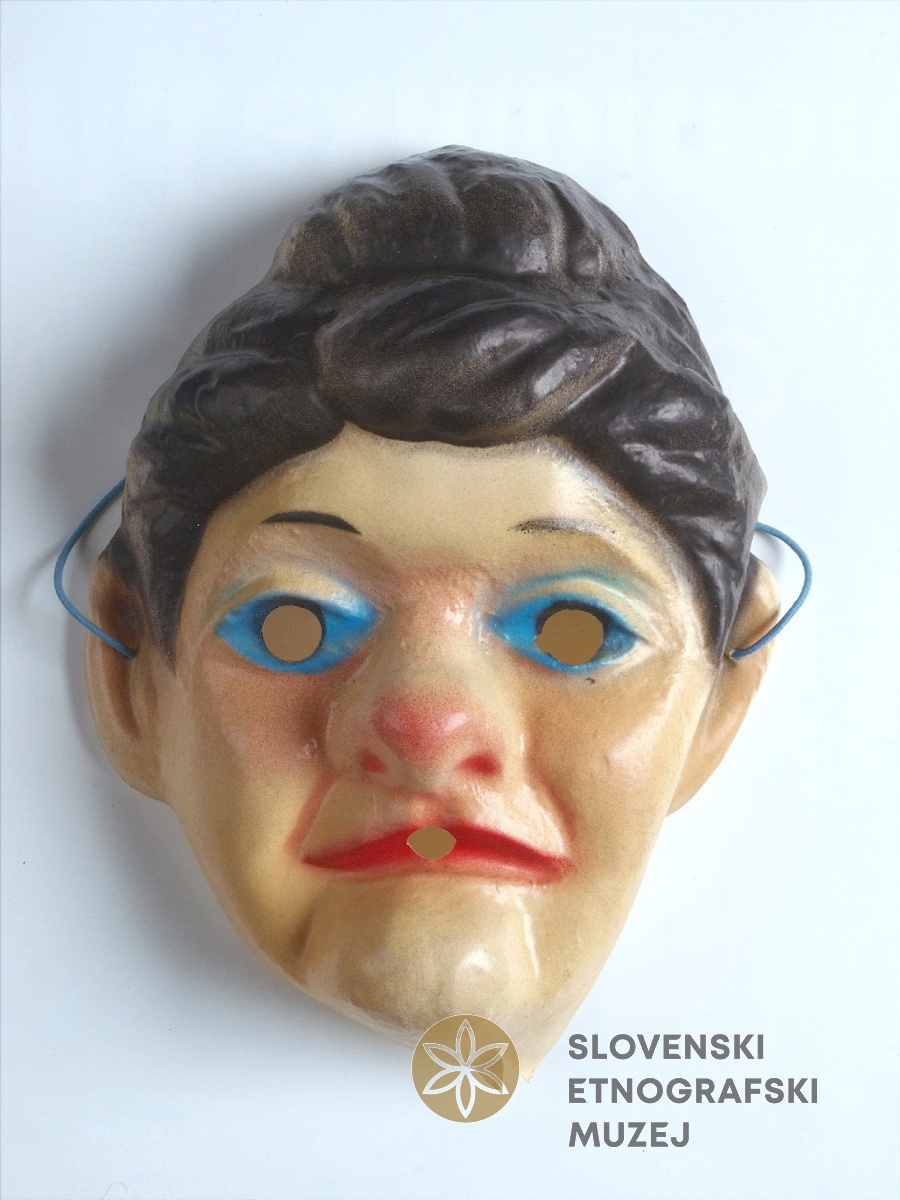 Plastične pustne maske | Slovenski etnografski muzej