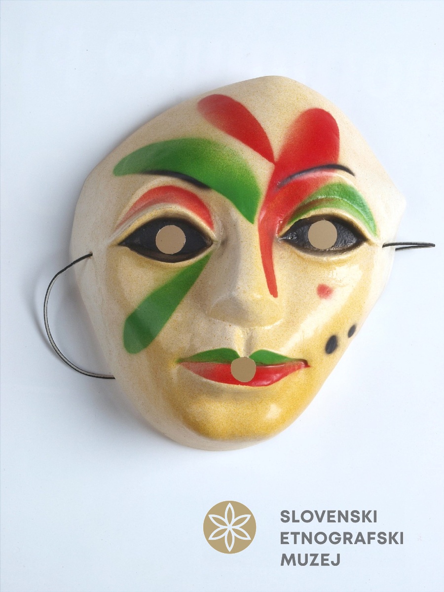 Plastične pustne maske | Slovenski etnografski muzej